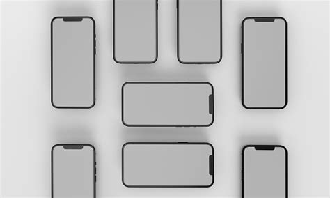 흰색 배경에 격리 전체 화면과 현대적인 프레임 적은 디자인흰색 스마트 폰을 들고 3d 렌더 일러스트 핸드 모형에 대한 스톡 사진 및 기타 이미지 Istock