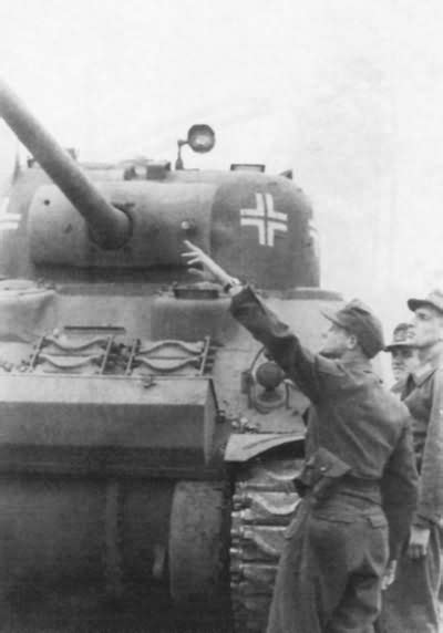 Captured Shermans The Sherman Tank Site
