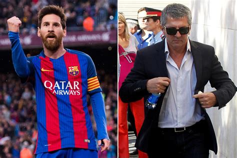 Lionel Messis Father Jorge In Barcelona As Superstar Prepares To