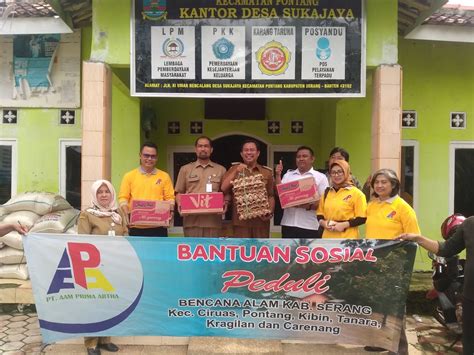Peduli Korban Banjir Pt Aam Prima Artha Salurkan Bantuan