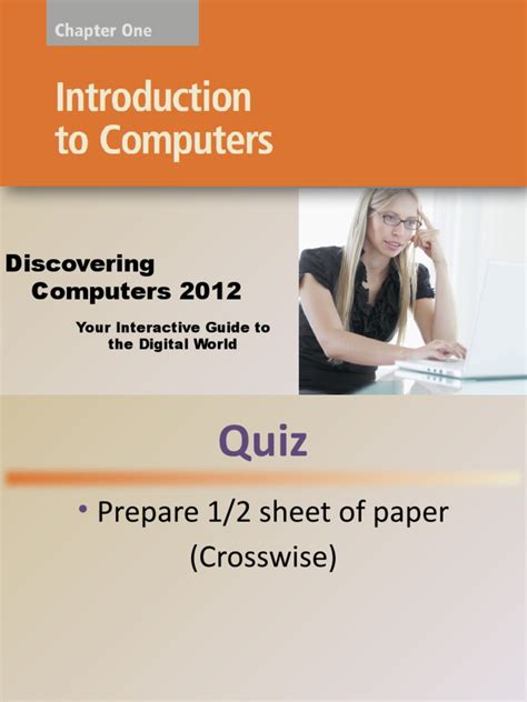 Chapter01 Introduction To Computers Quiz Download Free Pdf Mobile Device Personal Computers