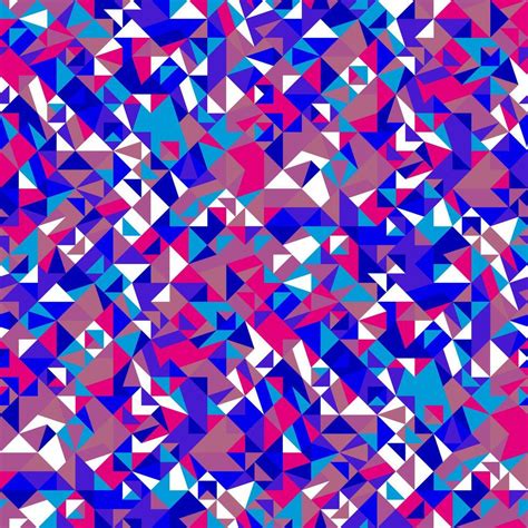 Seamless Colorful Triangle Tile Pattern Background Abstract Vector