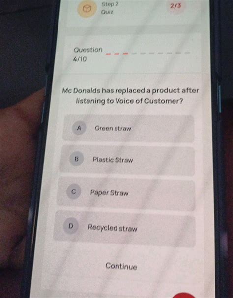 Step Quiz Question Mc Donalds Has StudyX