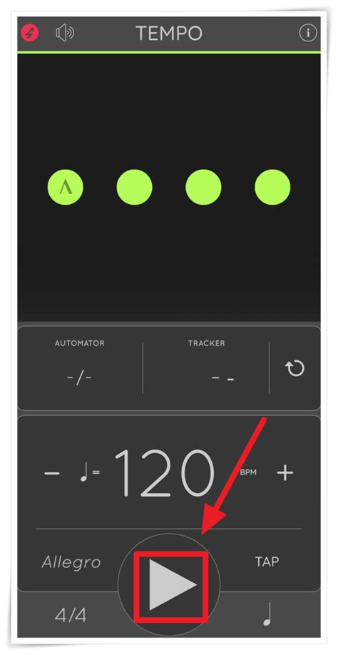 메트로놈 어플 일관된 템포로 연주하기