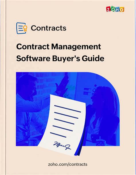 Contract Management Software Buyers Guide 2023 Zoho Contracts