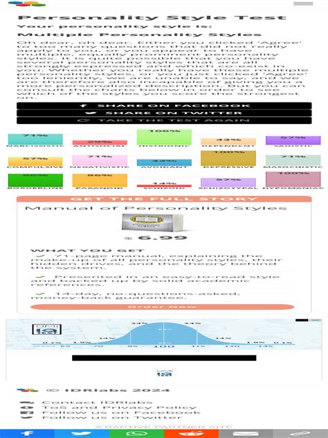 Personality Style Test Pdf