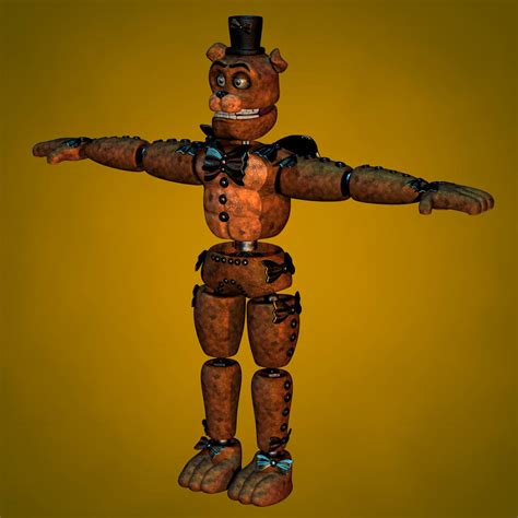 Stylised Withered Freddy Wip 2 By Stashworkshop On Deviantart
