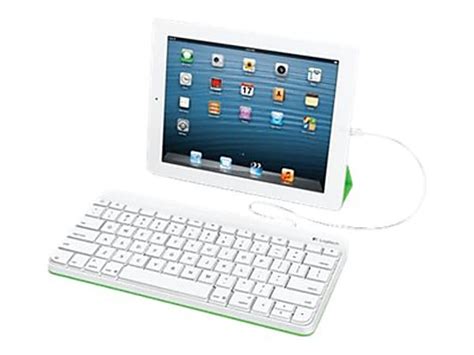 Logitech Wired Keyboard For Ipad Lightning Connector Keyboard English Office Depot