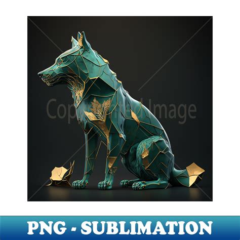 Kintsugi Jade Wolf A Symbol Of Strength And Resilience Tre Inspire