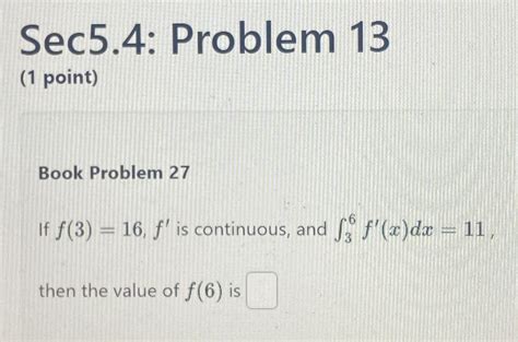 solved sec5 4 problem 13 1 ﻿point book problem 27if