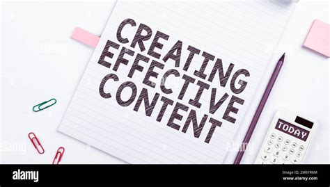 Conceptual Caption Creating Effective Content Business Overview Valuable Information