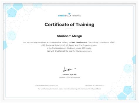 Shubham Mergu On Linkedin Career Learning Internshala Connections Webdevelopment