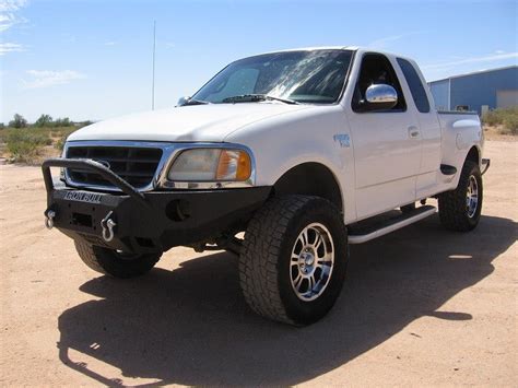 1997 2003 Ford F150 Flaresidesupercrew Rear Bumper Iron Bull Bumpers