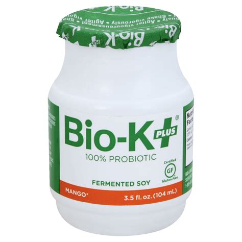 Bio K Plus Probiotic Fermented Soy Mango Main