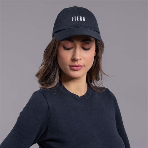 Boné Dad Hat Preto Fiero Em Algodão Fiero