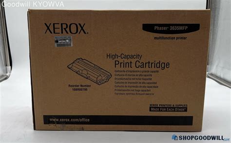 Xerox Phaser 3635mfp 108r00795 High Capacity Toner Cartridge New Js1 Pl