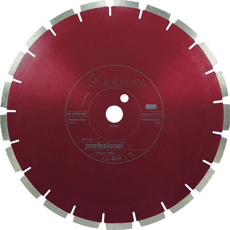 Hard Materials Disc Segmented Professional Wet Cutting 50724 Bellota