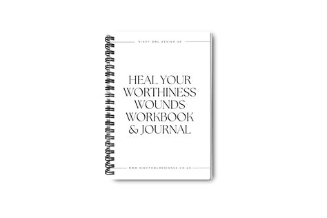 Worthiness Wounds Workbook Night Owl Design Uk