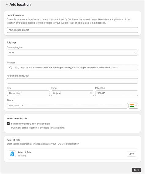 How To Create Locations On Shopify