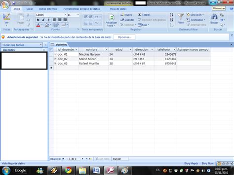 Mantenimiento De Conputadoras Como Crear Una Base De Datos