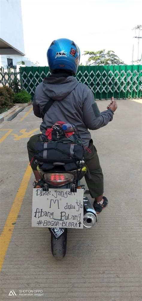 22 Meme Lucu Tulisan Di Motor Saat Mudik Ini Mah Kamu Banget Mblo