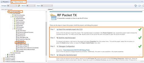 Simplelink™︎ Sub 1 Ghz Wireless Microcontroller Debug A Sender To Receiver Conversation