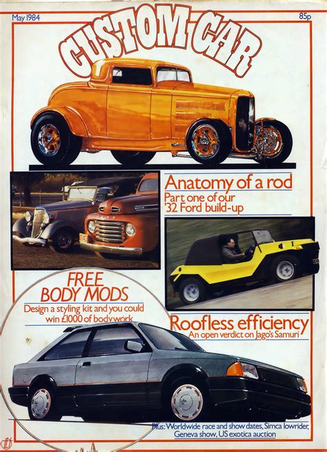 Custom Car Magazine May 1984 Scan Hot Rod Custom Car Mag Flickr