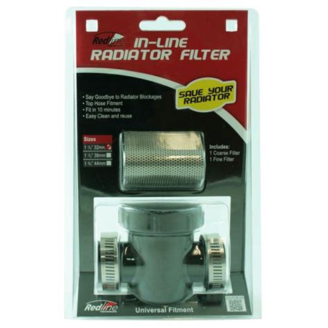 Radiator Filter Suit 125inch 32mm Hose Petrolhead Heaven