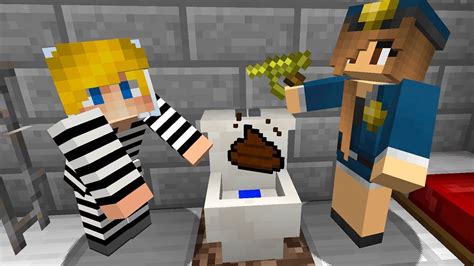 КОП ПОЙМАЛ ПРЕСТУПНИКА В МАЙНКРАФТ ПРЕСТУПНИК И ПОБЕГ ИЗ ТЮРЬМЫ Minecraft НУБ Youtube
