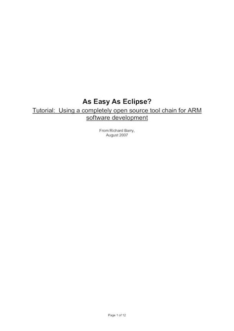 pdf tutorial using a completely open source tool chain for files