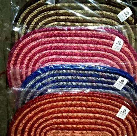 Multicolor Stripe Pp Mat For Home Mat Size 1624 Inch At Rs 50piece