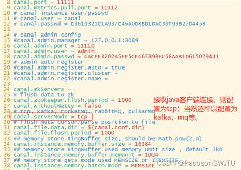 2 canal服务器配置及java客户端 服务器配置升级导致canal csdn博客