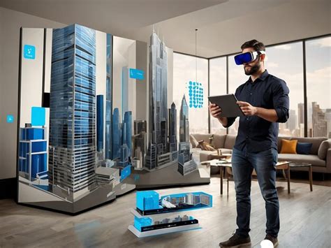 Immersive Augmented Reality Experiences Premium Ai Generated Image