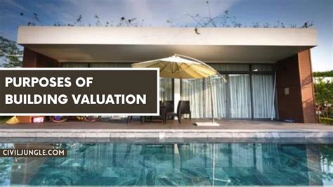 What Is Building Valuation Purposes Of Building Valuation Building