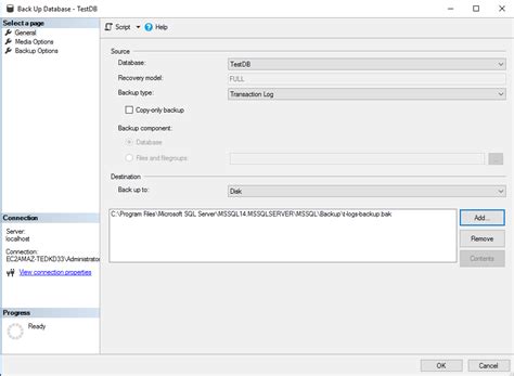 Sql Server Transaction Log Backup Best Practices