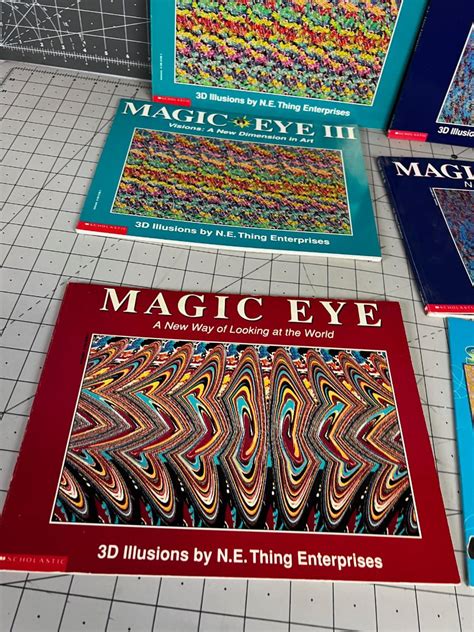 Magic Eye Books 3d Illusions