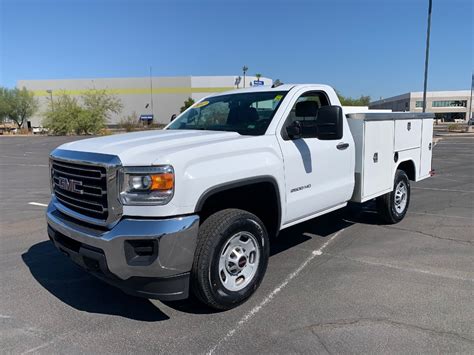 Used 2017 Gmc Sierra 2500 Hd Service Utility Truck For Sale In Az 3193