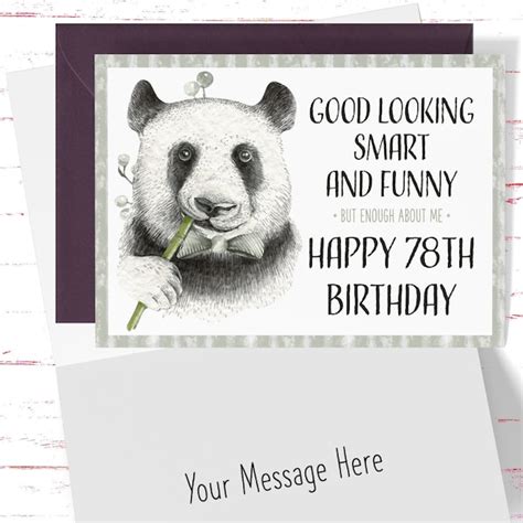 Funny 78th Birthday Etsy