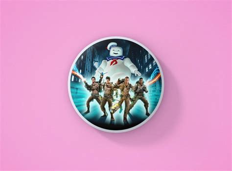 Ghostbusters Pin Button By Bubbleartstudio03 On Deviantart