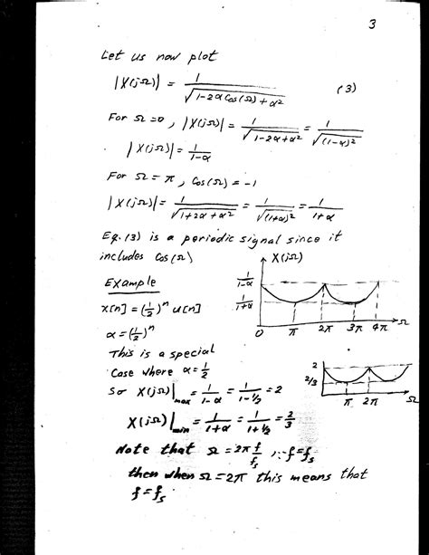 Solution Discrete Time Fourier Transform Studypool