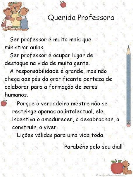 Poemas Para O Dia Dos Professores Vida E Estilo