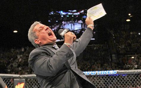 Ufc Announcer Bruce Buffer On Catchphrases Nicknames And More