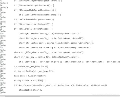 Gdb调试 Teamtalk Server Srcexited With Code 0377 Csdn博客