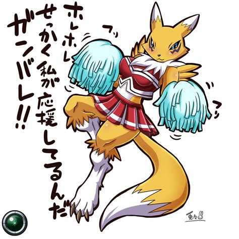 Renamon Digimon Drawn By Nazca Rapid Rabbit S Danbooru