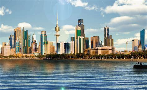 Download Kuwait City Hyper Realistic Rendering Wallpaper