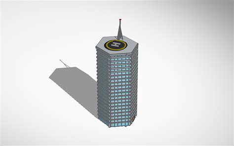 3d Design Tall Building Tinkercad