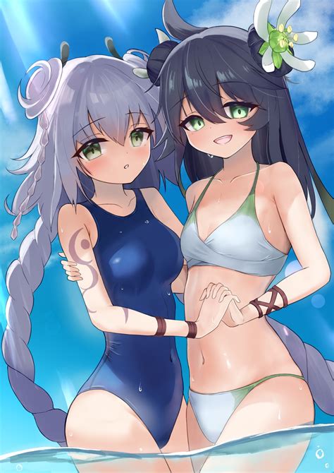 Rule 34 2girls Duel Monster Traptrix Genlisea Traptrix Vesiculo Yu Gi