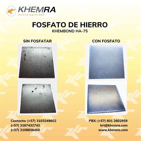 Fosfato De Hierro Khemra Technologies Sas