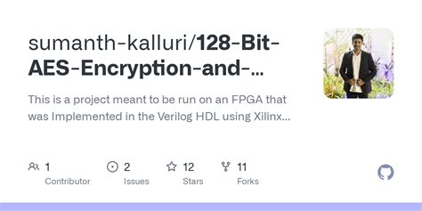 128 Bit AES Encryption And Decryption In Verilog README Md At Master