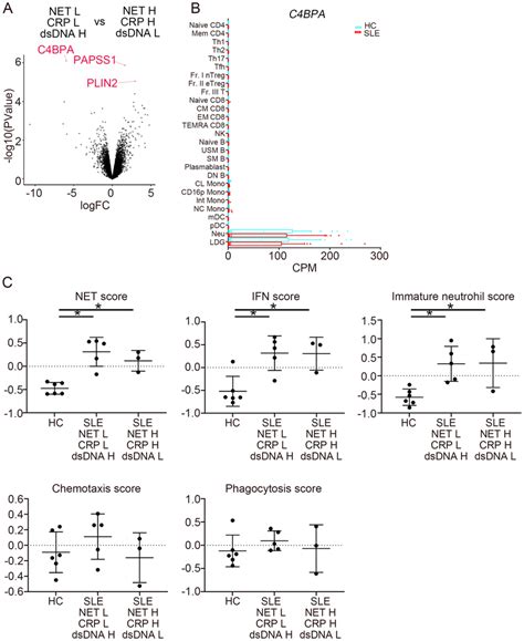 Transcriptomic Analysis Of Neutrophils A A Volcano Plot Of Download Scientific Diagram